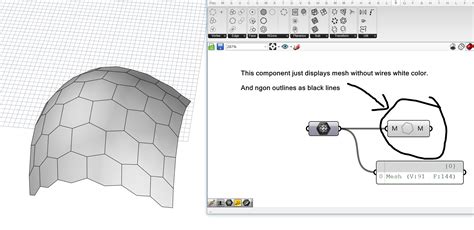 Grasshopper Component Display With Ngons Grasshopper Mcneel Forum