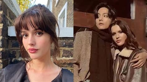 Who Is Ruby Sear BTS V S FRI END S Music Video Co Star Hindustan Times