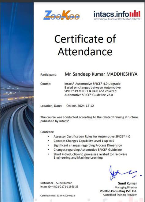 sandeep maddheshiya on linkedin upgraded to aspice 4 0