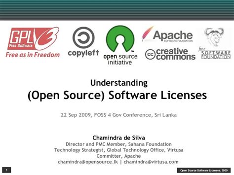 Foss4gov Understanding Open Source Licenses