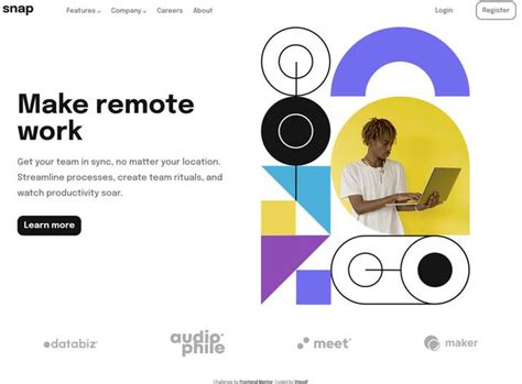 Frontend Mentor Intro Section With Dropdown Menu Coding Challenge Solution
