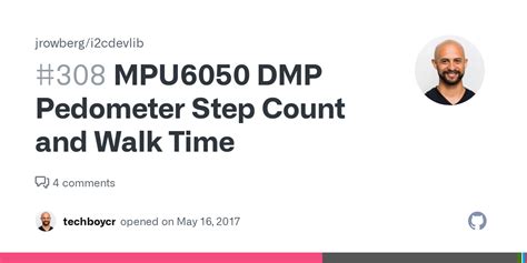 MPU6050 DMP Pedometer Step Count And Walk Time Issue 308 Jrowberg