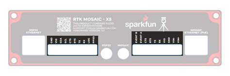 Hardware Overview Product Manual Sparkfun Rtk Mosaic X5