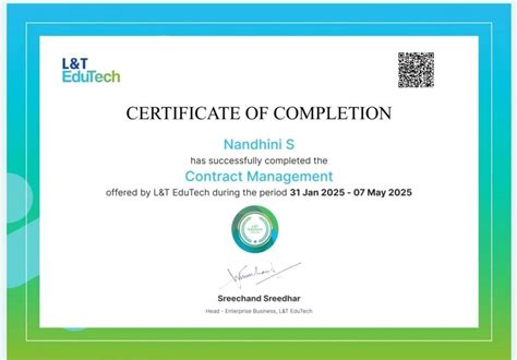 Contractmanagement Ltedutech Continuouslearning Professionaldevelopment Nandhini S