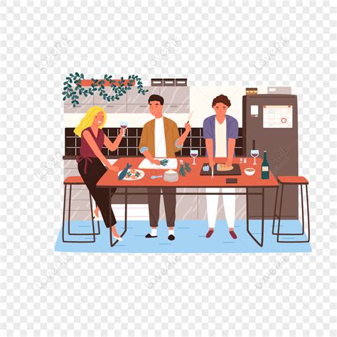 주방 조리 요리 Png 일러스트 무료 다운로드 Lovepik