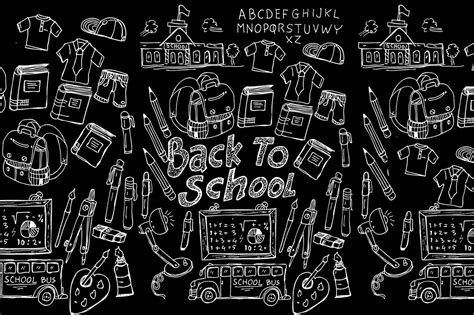 Back To School Little School Patterns Backdrop Brp7 35 Dbackdrop