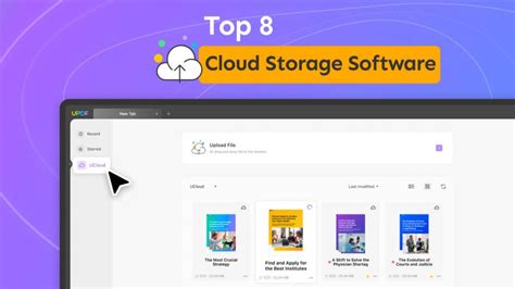 Top 8 Cloud Storage Software Taking The Lead In 2025 Updf