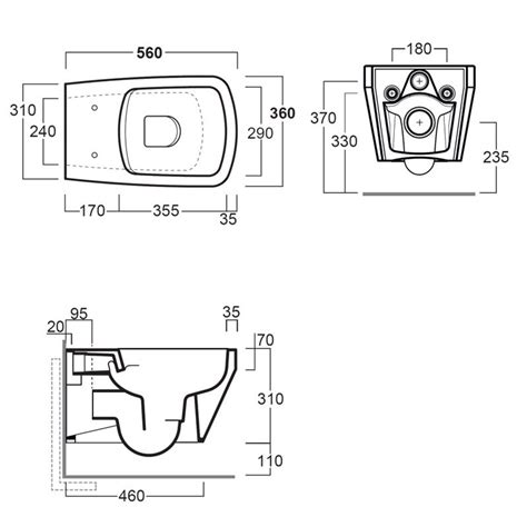 Simas Bb18 Sieninis Klozetas Be Apvado Rimless Su Soft Close Dangčiu