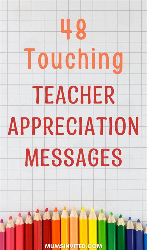 Best 13 Thank You Messages For Teachers To Show Your Appreciation Artofit