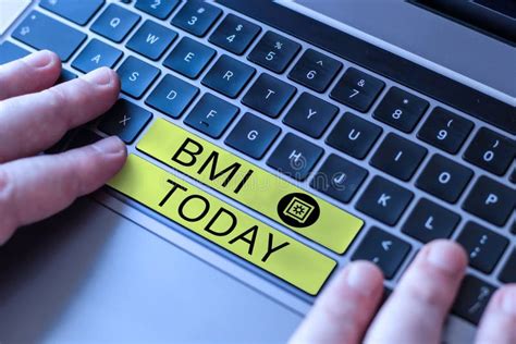 Conceptual Display Bmi Business Showcase Method Of Estimating Body Fat Levels Based On Weight