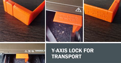Y Axis Lock For Transport By Logi Download Free Stl Model