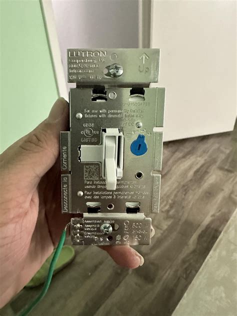Need Help Installing Dimmer Switch R Askanelectrician