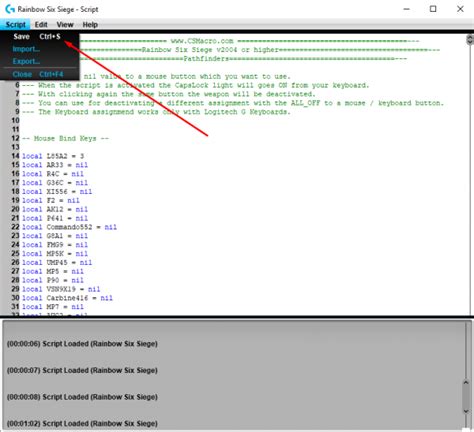 How To Install Rainbow Six Siege Logitech Lua Script Macro