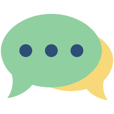 Speech Bubble Generic Flat Icon