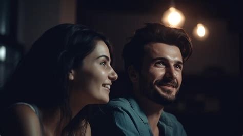 Premium AI Image Pareja Disfrutando Un Momento