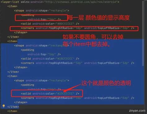 Android Layer List View
