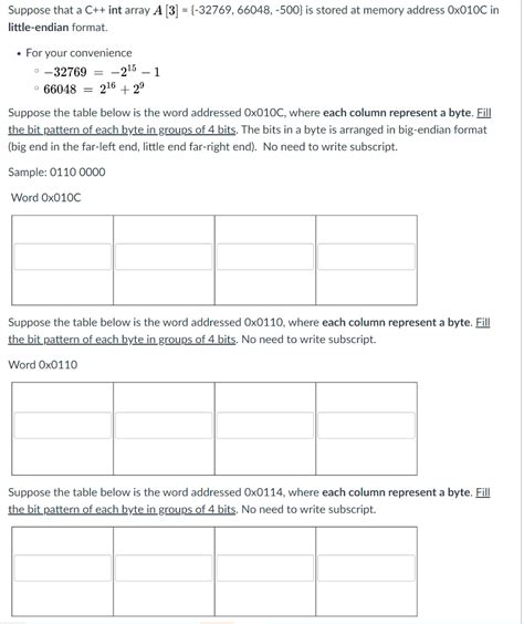 Suppose That A C Int Array A 3 3276966048