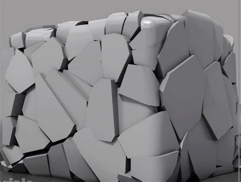Fracturing Mesh Into Many Objects With Identical Meshes Is It Possible