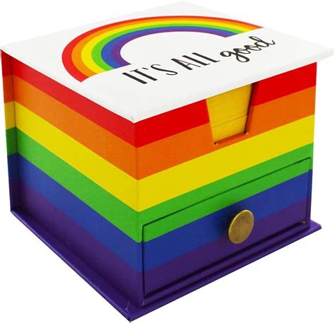 Rainbow Memo Cube Bigamart