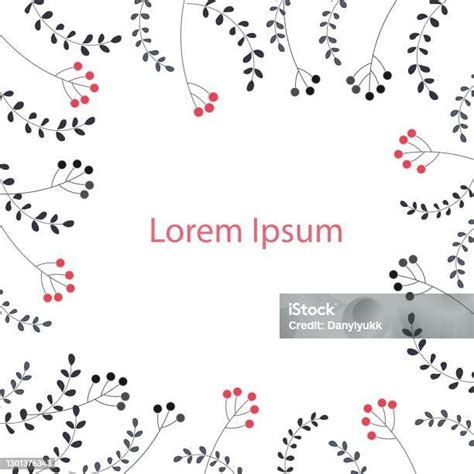 컬러풀한 플로럴 프레임 로렘 입섬 아트 디자인 요소 스톡 벡터 일러스트 0명에 대한 스톡 벡터 아트 및 기타 이미지 0명