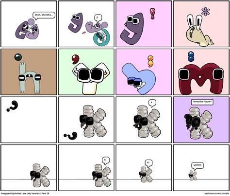 Swapped Alphabet Lore My Version Part Comic Studio