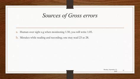 Errors In Chemical Analysis Lecture 3 Pptx