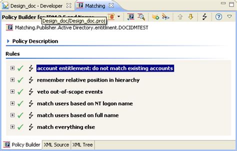 Accessing The Policy Builder Netiq Identity Manager Using Designer To Create Policies