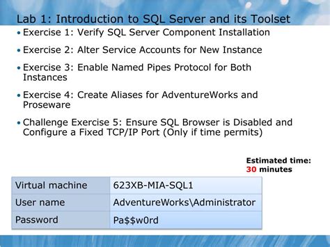 Ppt Module 1 Introduction To Sql Server ® 2008 R2 And Its Toolset Powerpoint Presentation Id