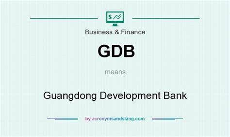 Gdb Guangdong Development Bank In Business And Finance By