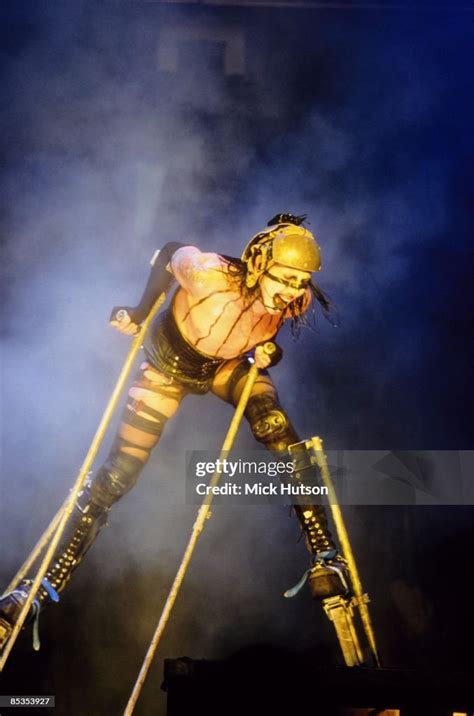 Photo Of Marilyn Manson Marilyn Manson Performing On Stage Stilts
