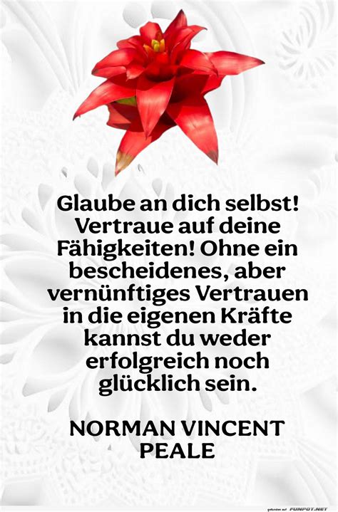 Herziger Spruch Glaube An Dich Selbst