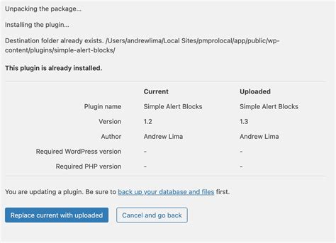 how to manually update a wordpress plugin yoohoo plugins