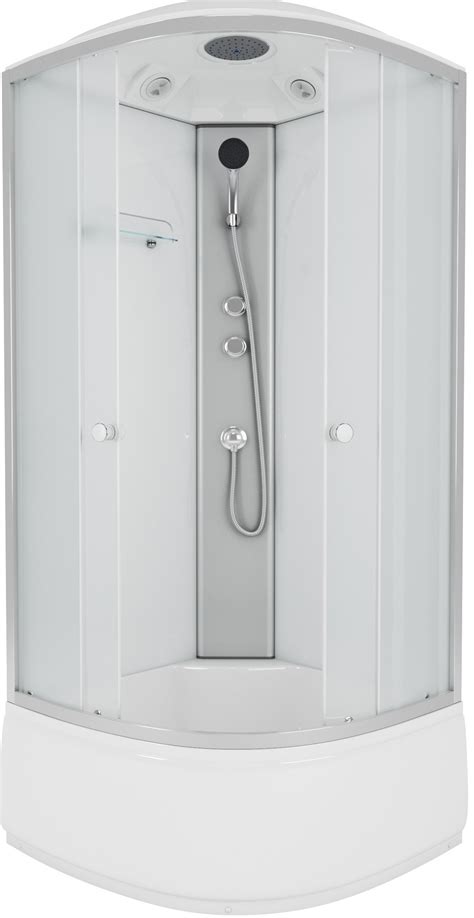 Душевая кабина Niagara Eco NG-7307-14 четверть круга, поддон глубокий ...
