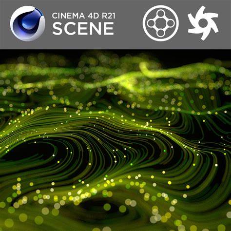 Abstract Art 3d Curlnoise Behance