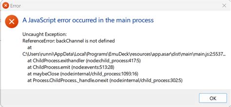 I Get This Javascript Error When Attempting To Manually Import Roms And