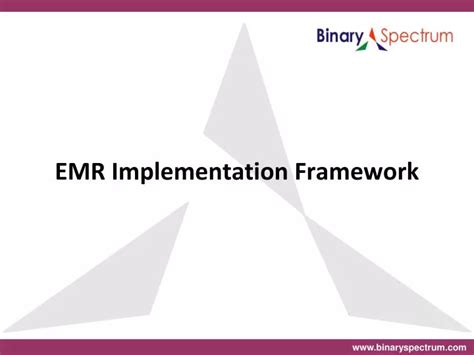 PPT EMR Implementation Framework PowerPoint Presentation Free Download ID