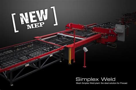 Mesh Simplex Weld Plant The Ideal Solution For Precast