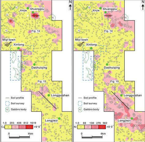 Geochemical Anomalies Of Cu And Ni Delineated By The Stream Sediment Download Scientific