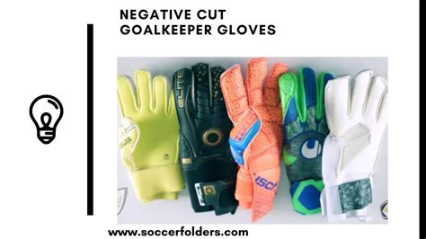 Negative Cut Goalkeeper Gloves Definitive Guide 2024