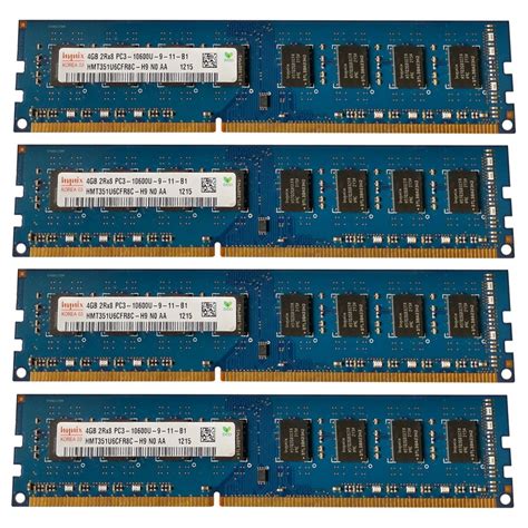 قیمت و خرید رم کامپیوتر Ddr3 تک کاناله 1333 مگاهرتز Cl9 هاینیکس مدل 2rx8 Pc3 10600u ظرفیت 4