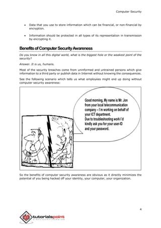 Computer Security Tutorial PDF