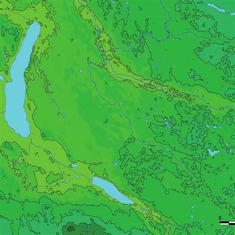 Hypsometry Of Research Area Made By M Chmiel Chrzanowska Download