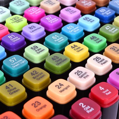 Markery alkoholowe Touch Art zestaw 168 sztuk + torba na ramię - Tanio ...