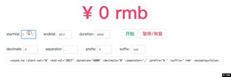 推荐一个vue插件 数字滚动计时vue Countto 知乎