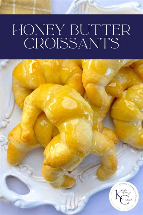 Honey Butter Crescent Rolls Katies Cucina