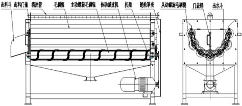 毛刷清洗去皮机 江苏汉隆机械制造有限公司