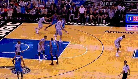 Mario Hezonja Completely Forgot To Guard Kevin Durant While Fixing His