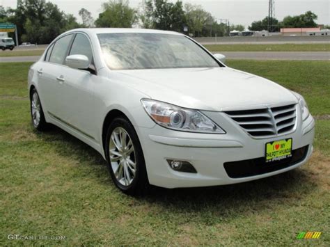 2011 White Satin Pearl Hyundai Genesis 46 Sedan 48099740 Photo 6