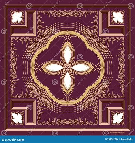 Abstract Square Template With Dynamic Curved Lines Stock Illustration Illustration Of Line