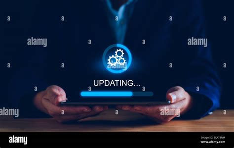 Operating System Upgrade Concept Installation App And Software Update